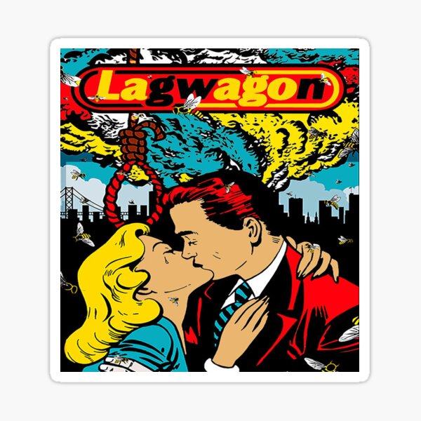 " lagwagon punk band" Sticker for Sale by coldboyz | Redbubble