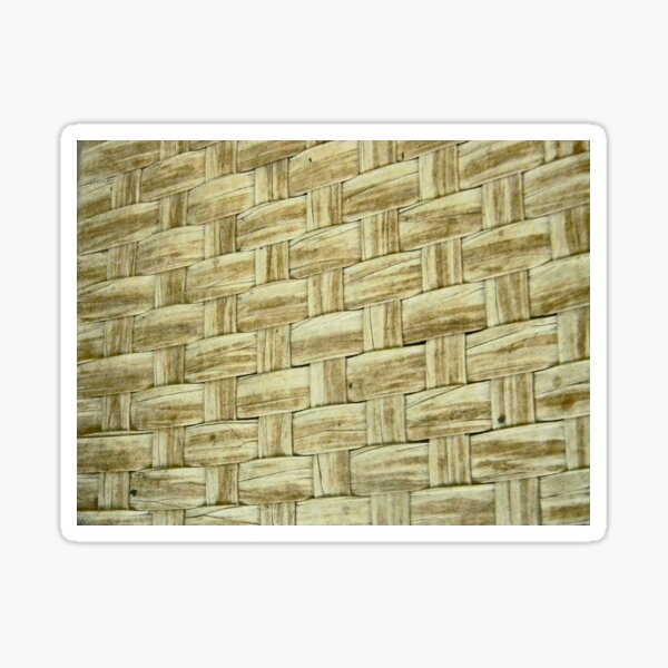 "woven" Sticker for Sale by cipollakate | Redbubble