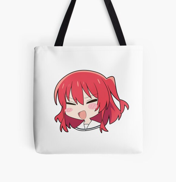 "Bocchi the Rock! Kita Chibi Head" Tote Bag for Sale by ChibiCheems ...