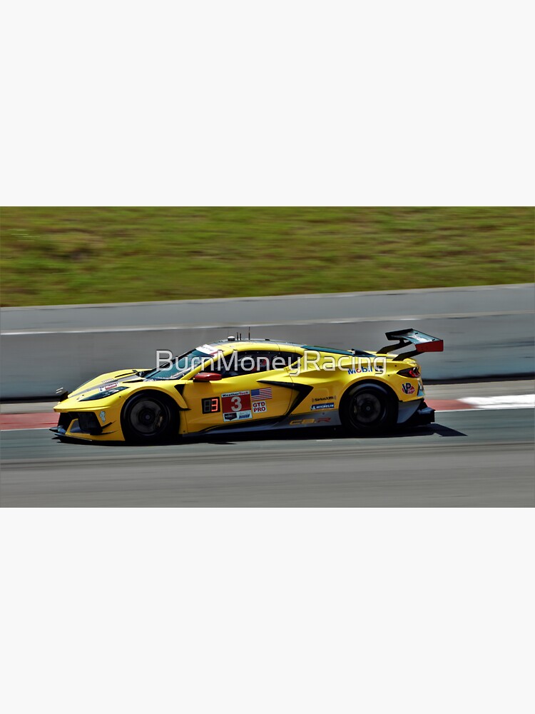 "C8.R - Corvette Racing" Sticker for Sale by BurnMoneyRacing | Redbubble