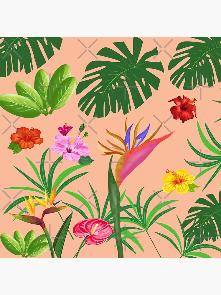 "Aesthetic vsco summer flower, Nature True Color" Sticker for Sale by ...