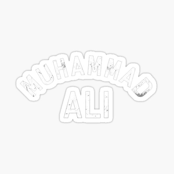 "Muhammad Ali" Sticker for Sale by hurtisreilyo | Redbubble