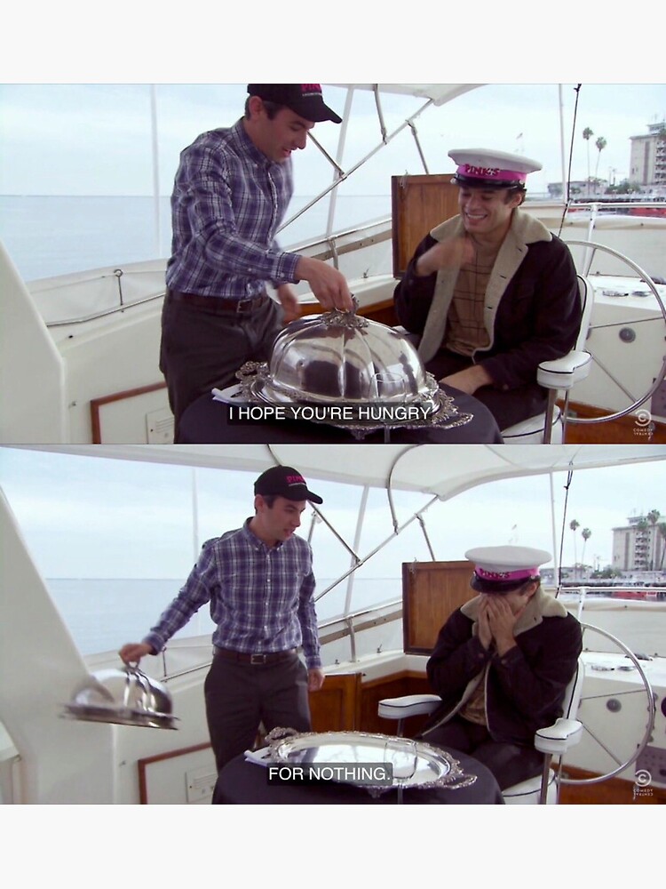 "Nathan For You I hope you're hungry for nothing " Poster for Sale by lakenney97 | Redbubble