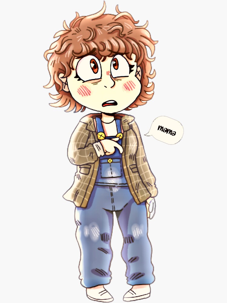 "Stranger things, eleven mom, iPhone case" Sticker for Sale by ...