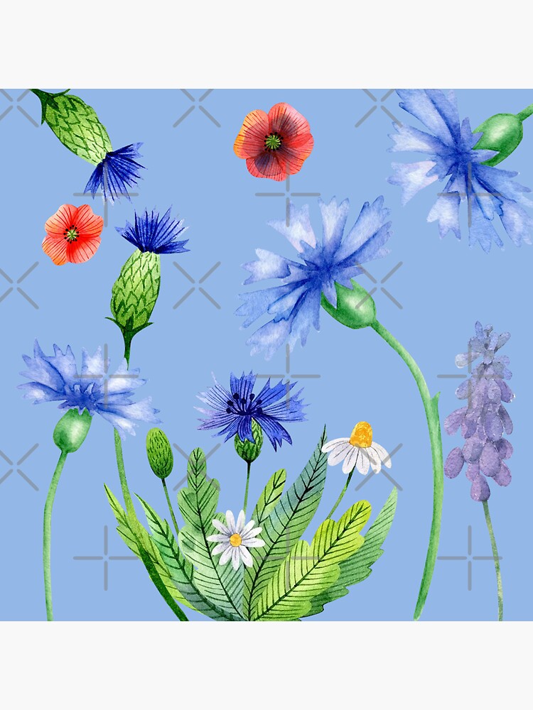 "Aesthetic vsco summer flower, Nature True Color" Sticker for Sale by ...