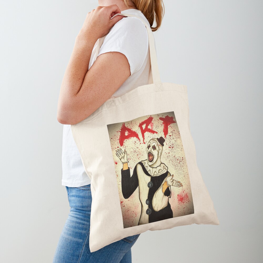 "Terrifier Art The Clown, Terrifier 2, Terrifier " Tote Bag for Sale by ...