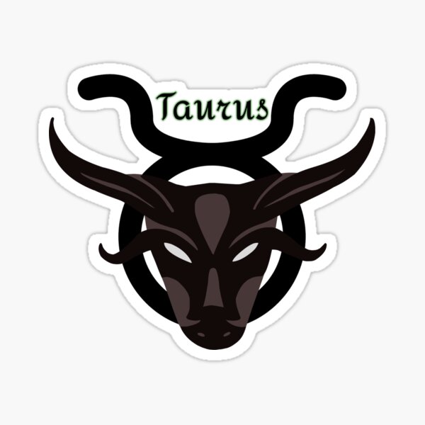 "Taurus" Sticker for Sale by asillustrator | Redbubble