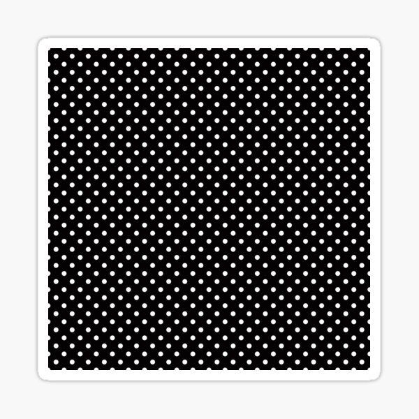"Popular black and white polka dots." Sticker for Sale by marinaklykva ...