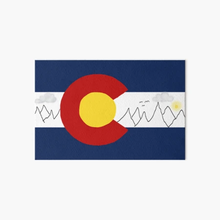 Colorado Flag Diagram