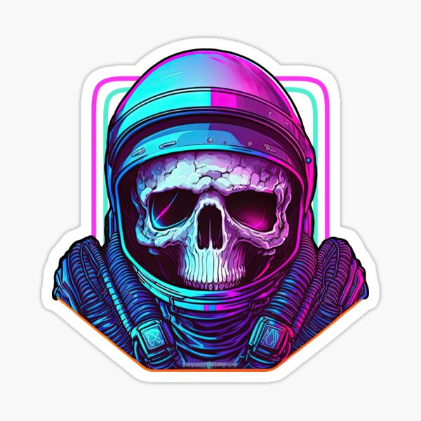 "Death Space" Sticker for Sale by ChasmicArt | Redbubble