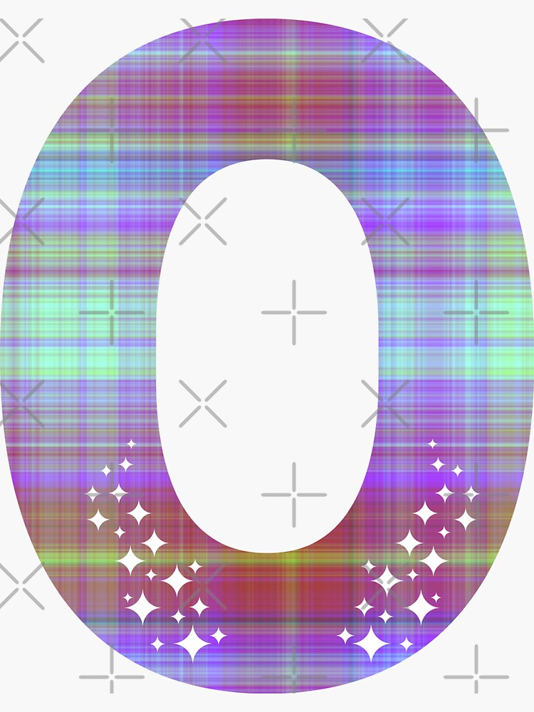 "Uppercase O | The Letter O | About the Alphabet" Sticker for Sale by FrequencyV | Redbubble