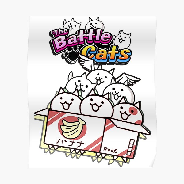 "Battle Cats" Poster for Sale by uhyrekvienv | Redbubble