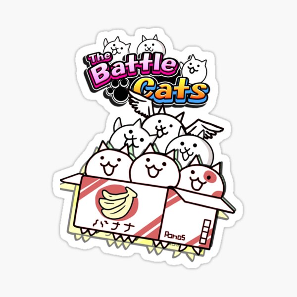"Battle Cats" Sticker for Sale by uhyrekvienv | Redbubble
