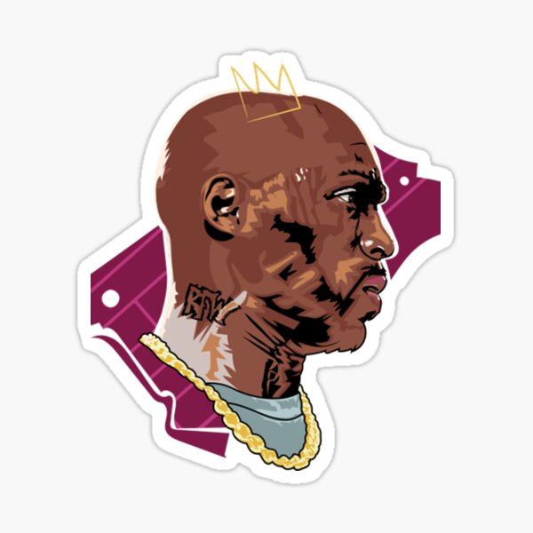 "DMX LEGEND" Sticker for Sale by blanchelucz7 | Redbubble