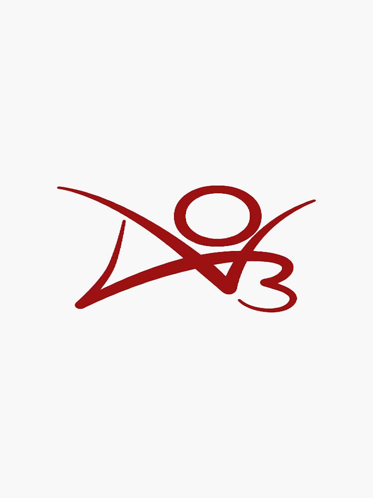 "ao3 logo" Sticker for Sale by faewolfkacchan | Redbubble