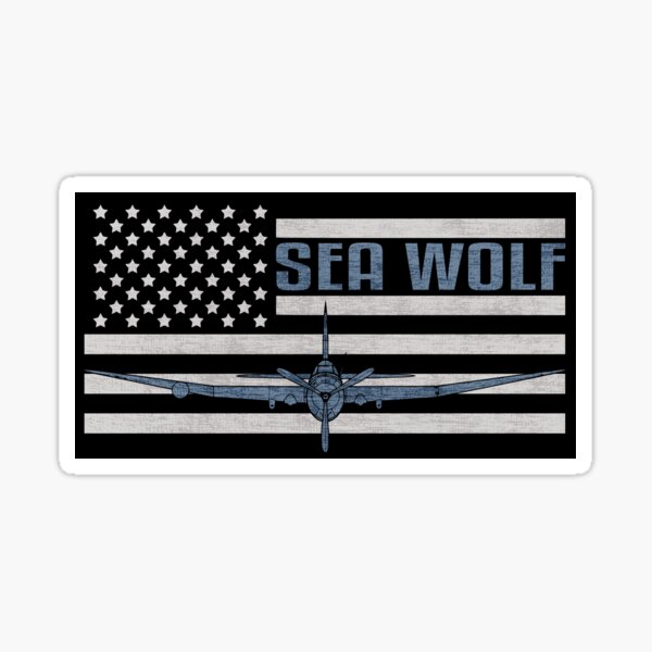 "TBY Sea Wolf USA #2829" Sticker for Sale by Rare-Militia | Redbubble