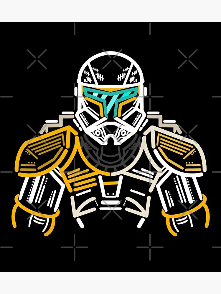 "SW CW Gregor Clone Commando Minimalist Art" Sticker for Sale by Master ...