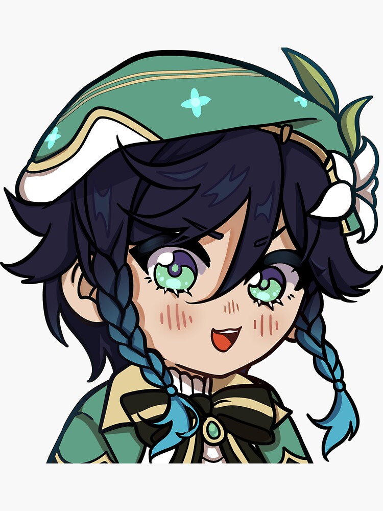 "VENTI STICKER ♡ Genshin Impact" Sticker for Sale by lucinfernos ...