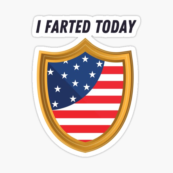 "Voting Stickers - I Farted Today" Sticker for Sale by Stalik13 | Redbubble