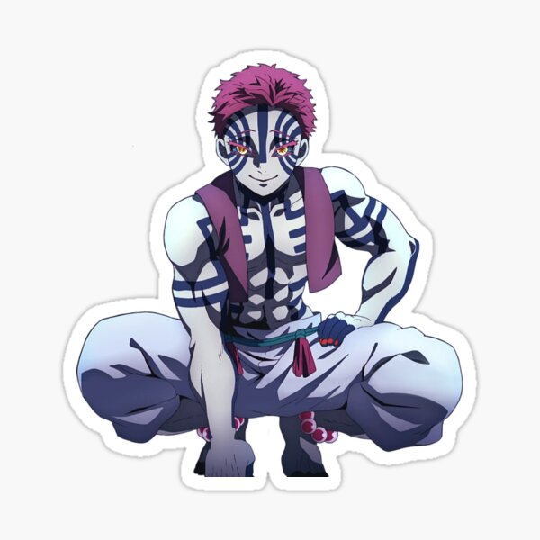 "akaza demon slayer" Sticker for Sale by imortell26 | Redbubble