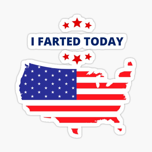 "Voting Stickers - I Farted Today" Sticker for Sale by Stalik13 | Redbubble