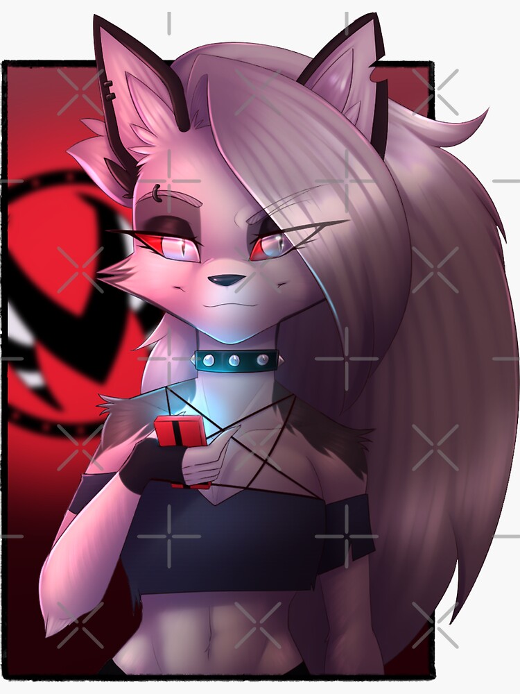 "HellHound" Sticker for Sale by NikkiArtzStudio | Redbubble