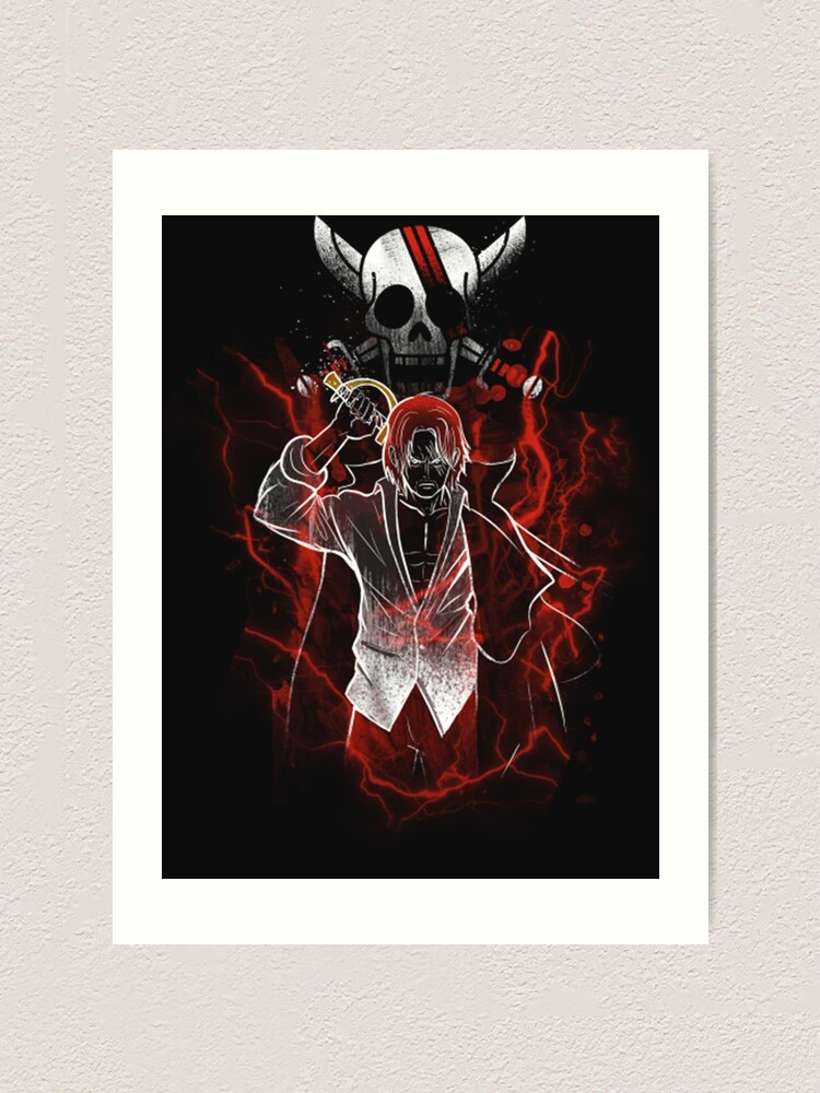 "One piece Film Red, Anime" Art Print for Sale by amyvernatn3b | Redbubble