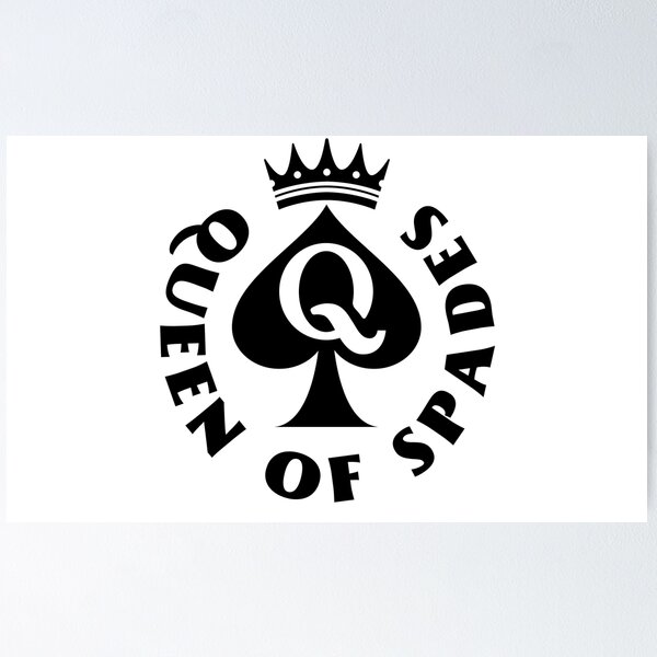 Queen Of Spades Bbc Sissy Faggot Symbol Poster For Sale By Sissy4sissies Redbubble
