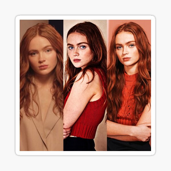 " sadie sink " Sticker for Sale by tar1 | Redbubble