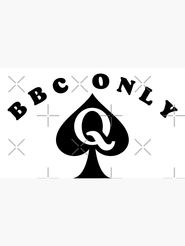 "BBC Only Queen of Spades Sissy Faggot Symbol" Poster for Sale by ...