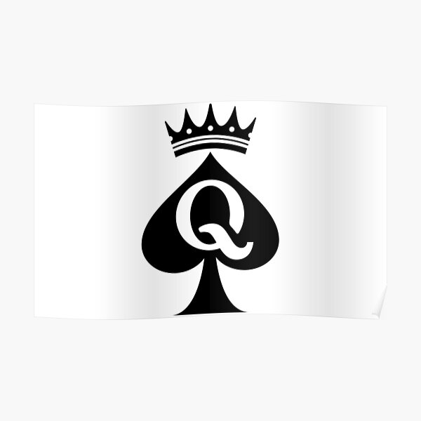 Queen Of Spades Bbc Sissy Faggot Symbol Poster For Sale By Sissy4sissies Redbubble