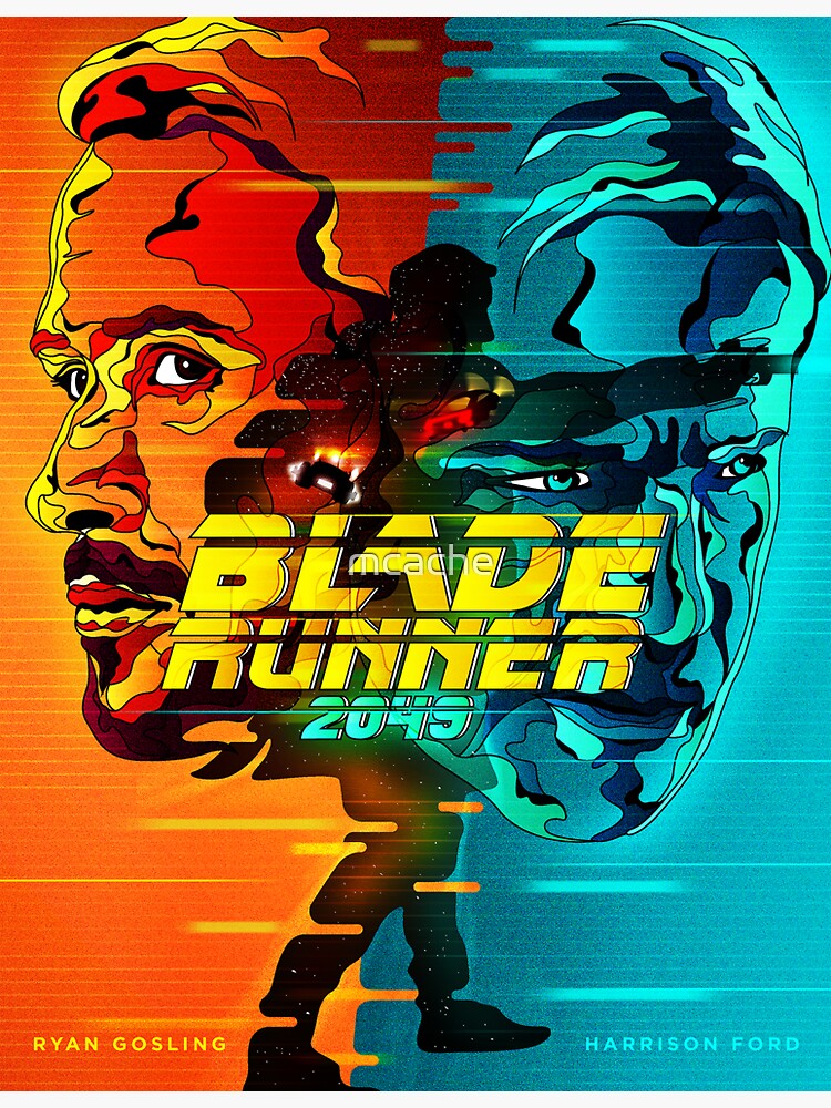 "Blade Runner" Sticker for Sale by mcache | Redbubble