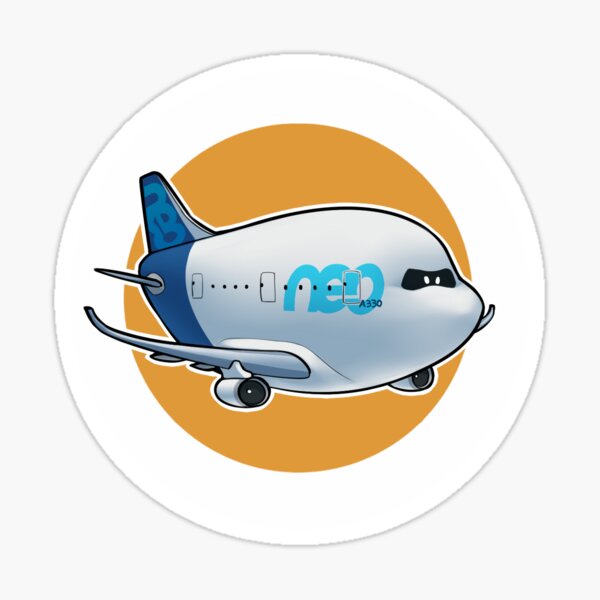 "Airbus A330 NEO" Sticker for Sale by TubularAmarok | Redbubble