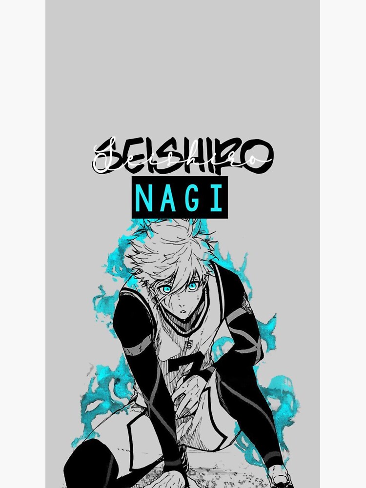 "Seishiro Nagi Blue Lock" Sticker for Sale by StudioSenku | Redbubble