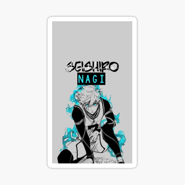 "Seishiro Nagi Blue Lock" Sticker for Sale by StudioSenku | Redbubble