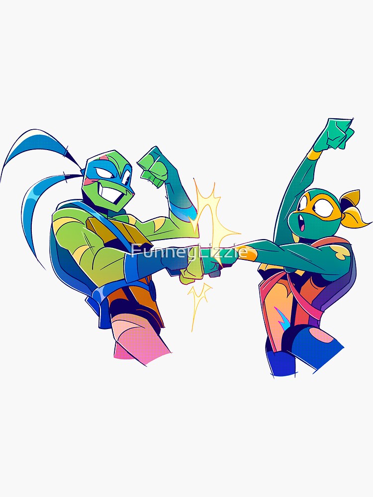 "Baja Blast Duo Fist Bump" Sticker for Sale by FunneyLizzie | Redbubble
