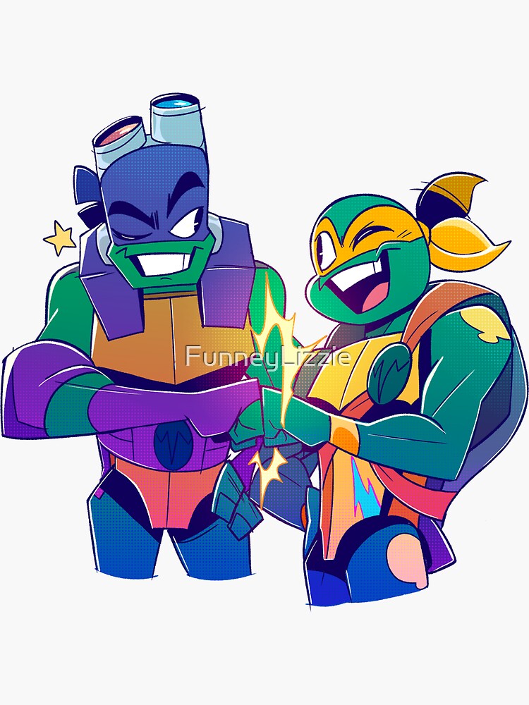 "PB&J Duo Fist Bump" Sticker for Sale by FunneyLizzie | Redbubble