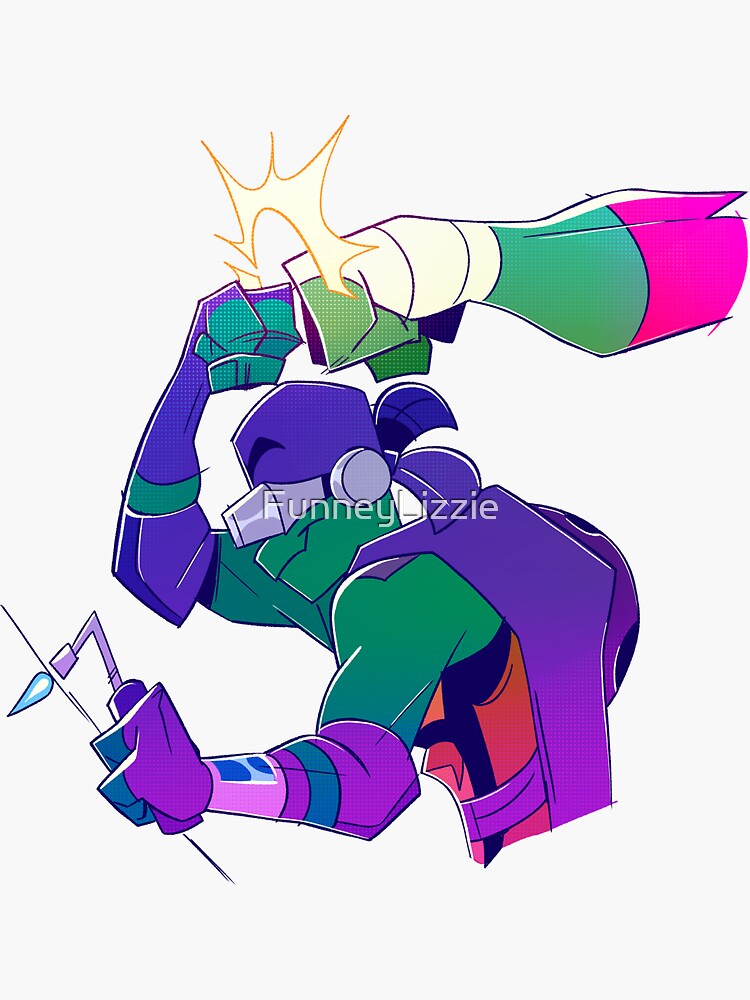 "Brains & Brawn Duo Fist Bump" Sticker for Sale by FunneyLizzie | Redbubble