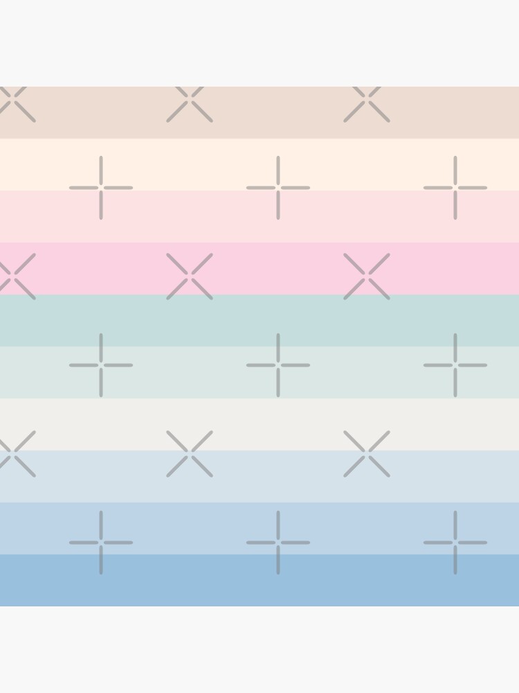 "Aesthetic Minimalist Color Gradients | Pastel" Sticker for Sale by ...