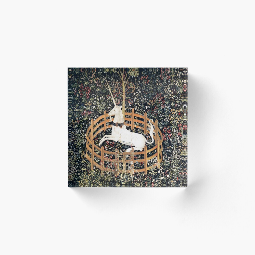 "The Unicorn in Captivity" Poster for Sale by elinaarbidane | Redbubble