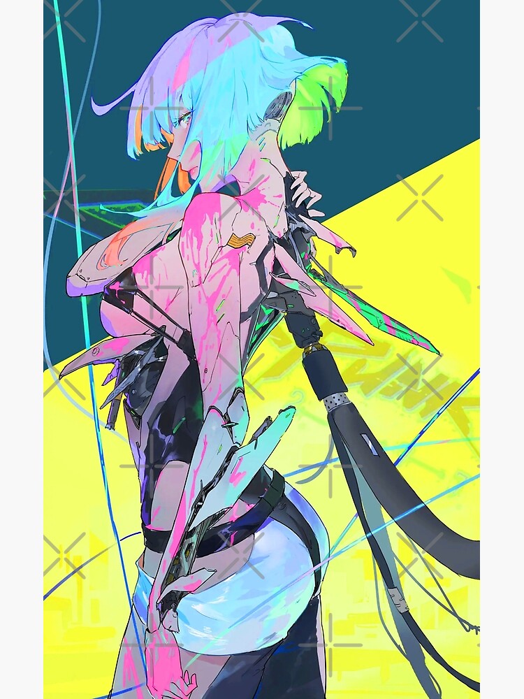 "Cyberpunk Lucy " Poster for Sale by KacyArt | Redbubble
