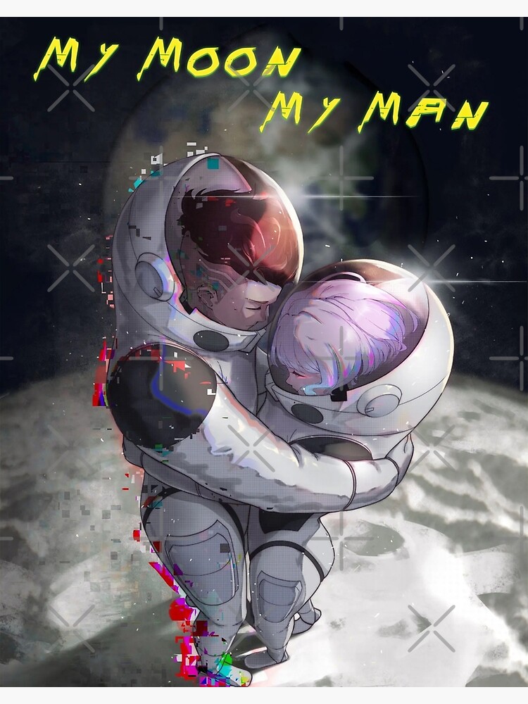 "Cyberpunk Edgerunner Lucy and David My Moon My Man" Poster for Sale by ...