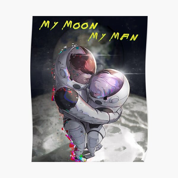 "Cyberpunk Edgerunner Lucy and David My Moon My Man" Poster for Sale by KacyArt | Redbubble