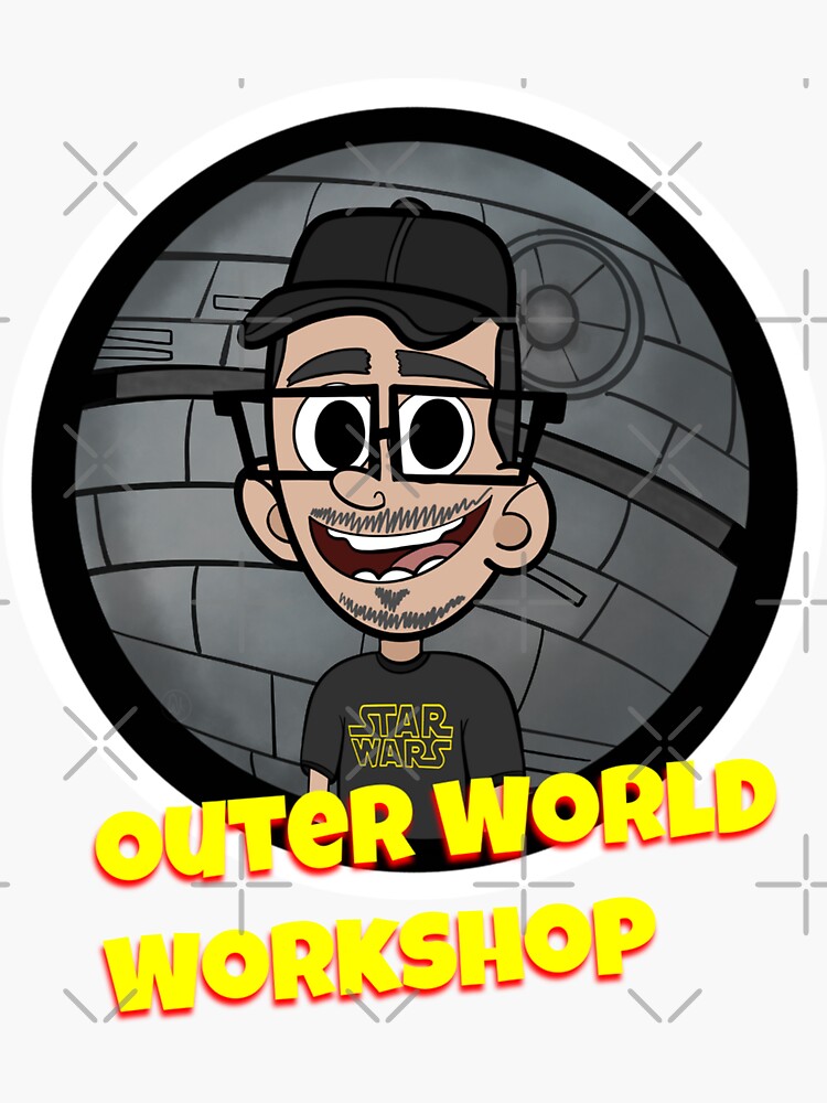 "OWW Logo" Sticker for Sale by OuterWorldws | Redbubble