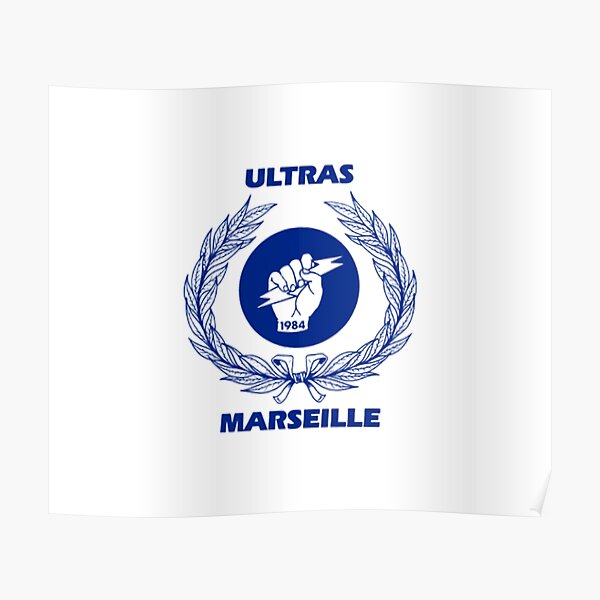 "Ultras from Marseille 1984" Poster for Sale by vectorfootball | Redbubble