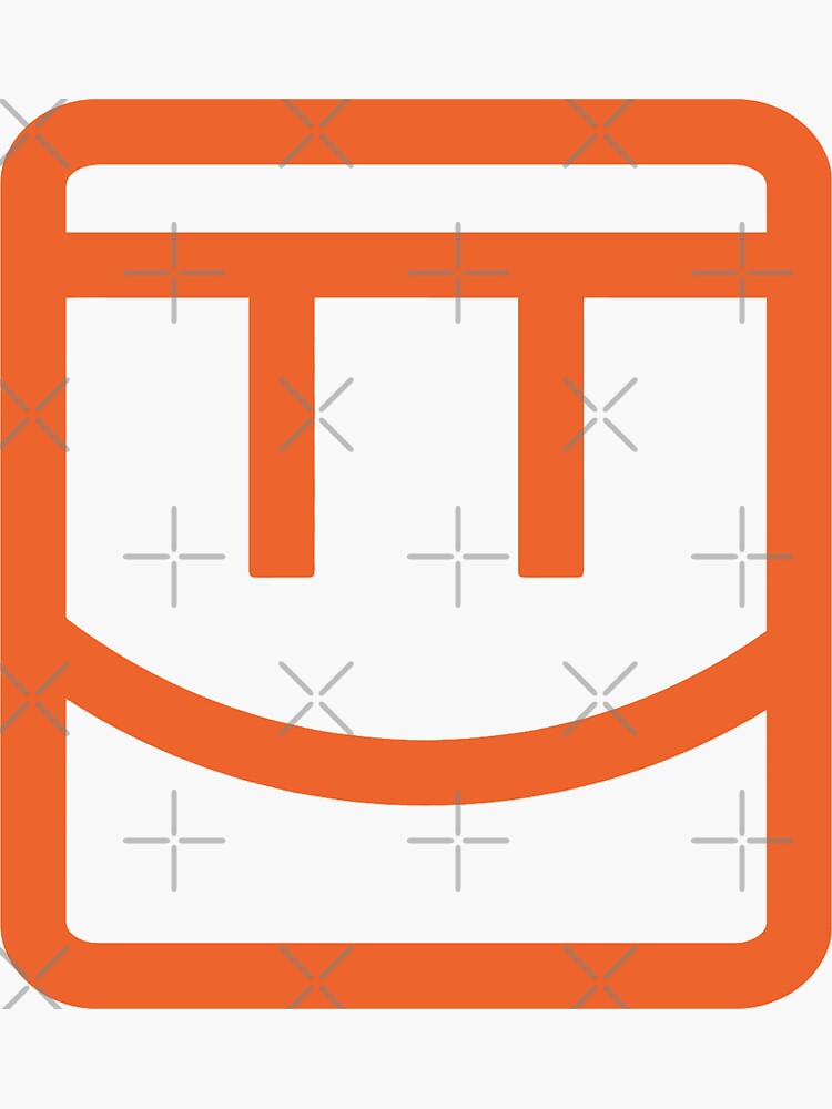 "rec room FACE SMILE" Sticker for Sale by HoldYourShirts | Redbubble