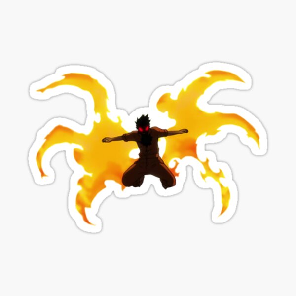 "shinra kusakabe - Fire force" Sticker for Sale by MoEl-Art | Redbubble