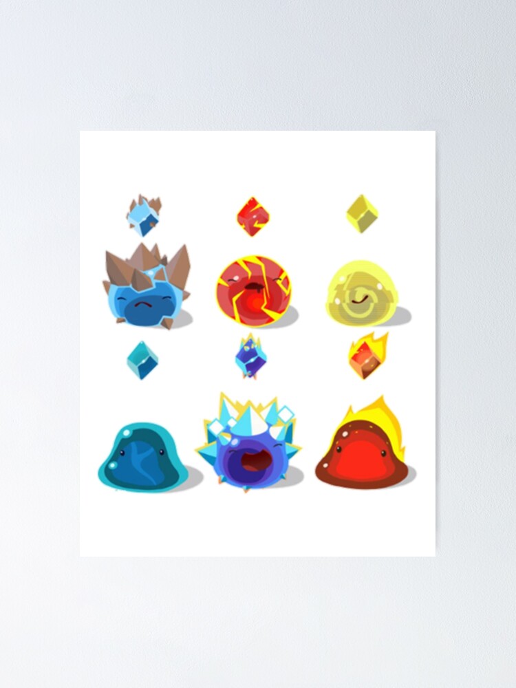 "Slime Rancher Pack" Poster for Sale by Erina-Tayna | Redbubble