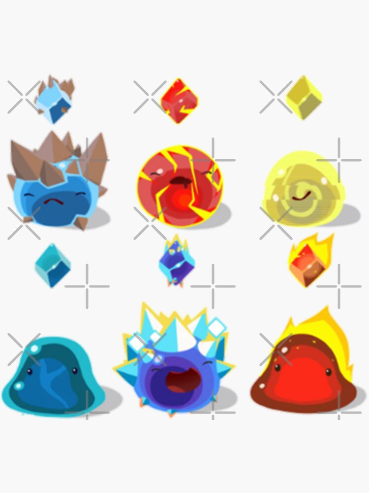 "Slime Rancher Pack" Sticker for Sale by Erina-Tayna | Redbubble
