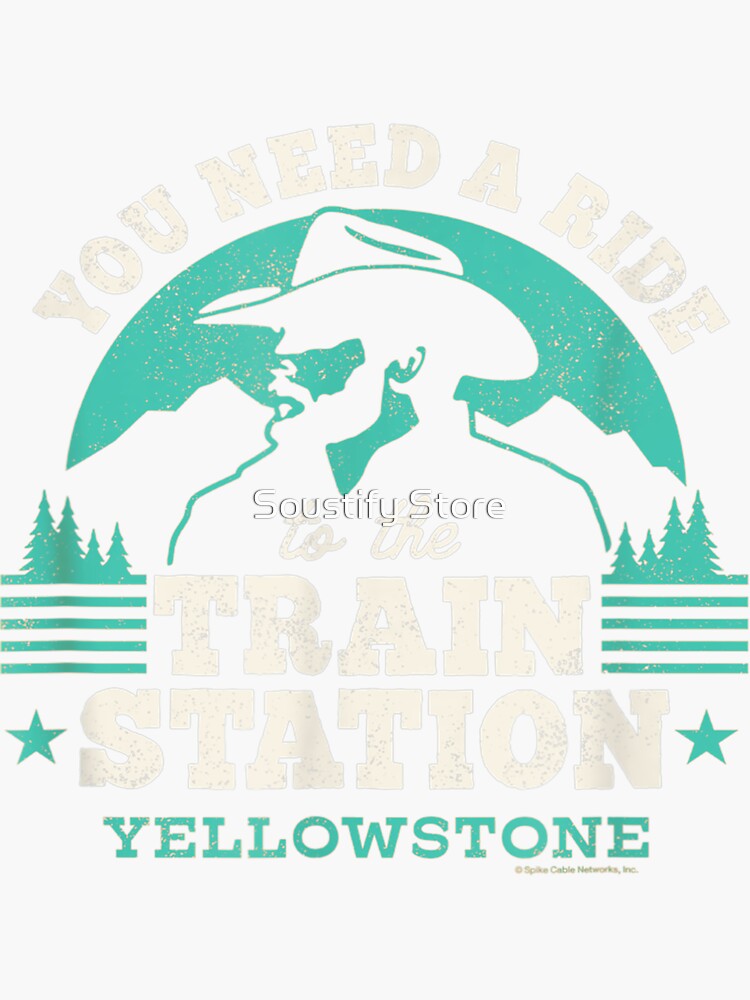 "You Need a Ride to the Train Station" Sticker for Sale by najmatayib ...